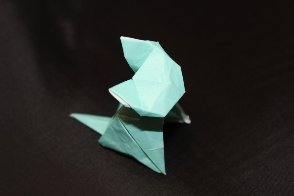 Crease Pattern Challenge 031 – Caged Scorpion Origami