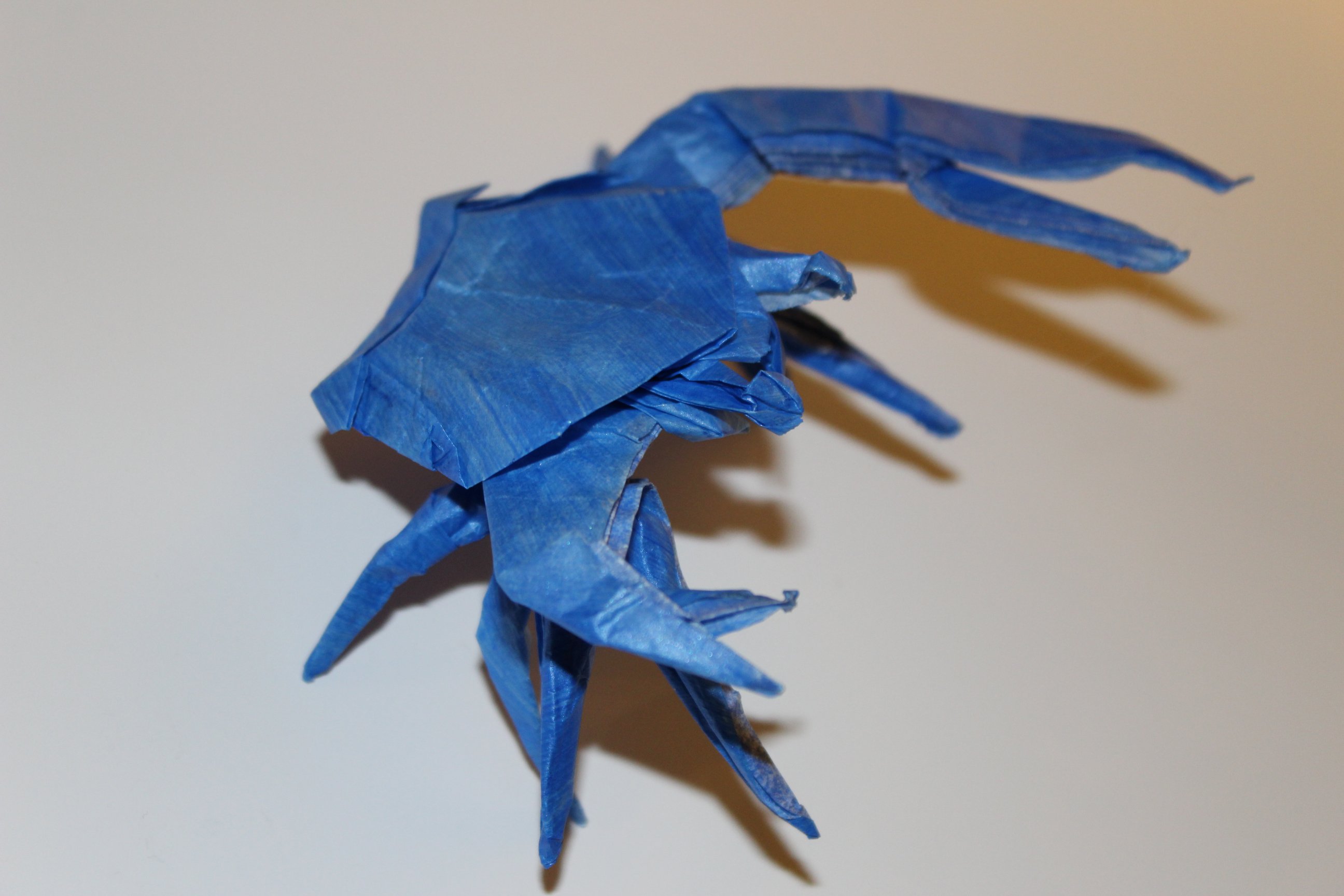 Crease Pattern Challenge 043 – Caged Scorpion Origami