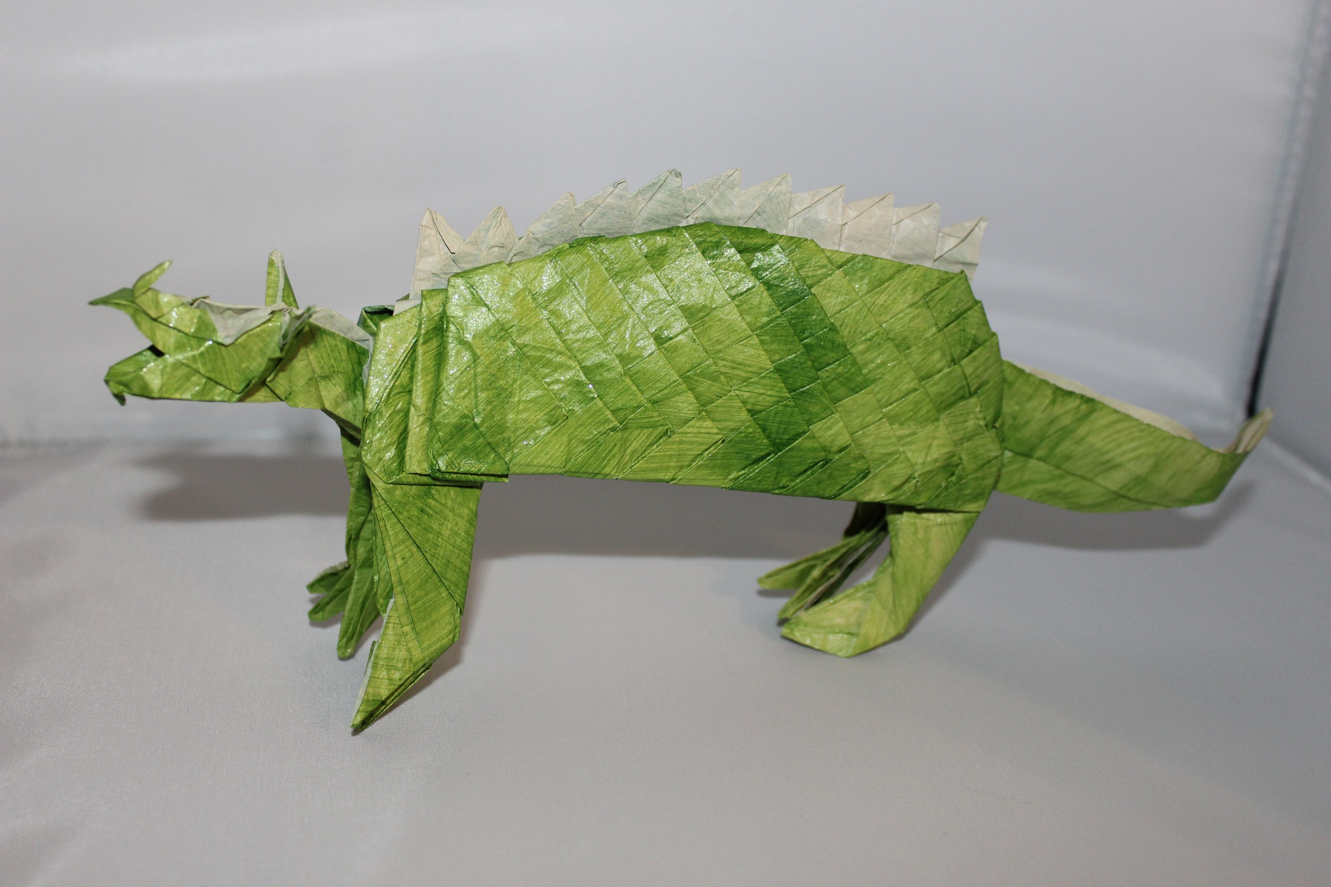 Green Dragon – Caged Scorpion Origami