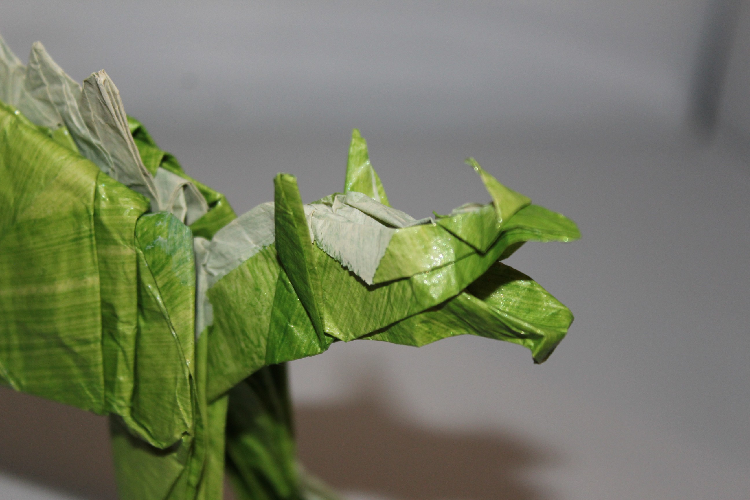 Green Dragon – Caged Scorpion Origami