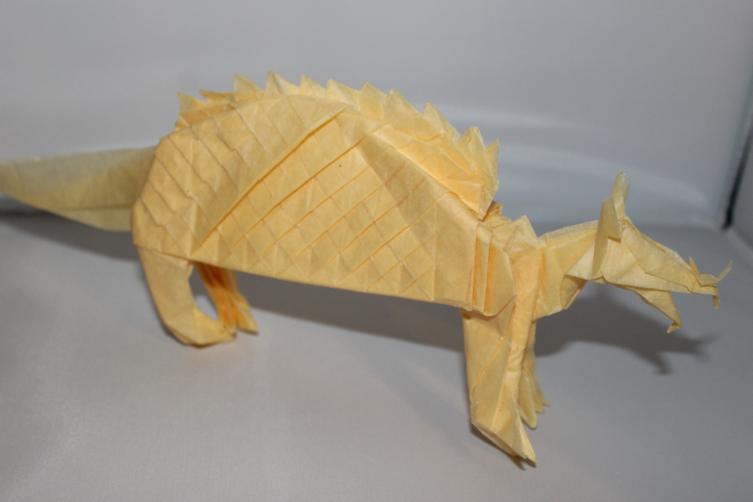 Green Dragon – Caged Scorpion Origami