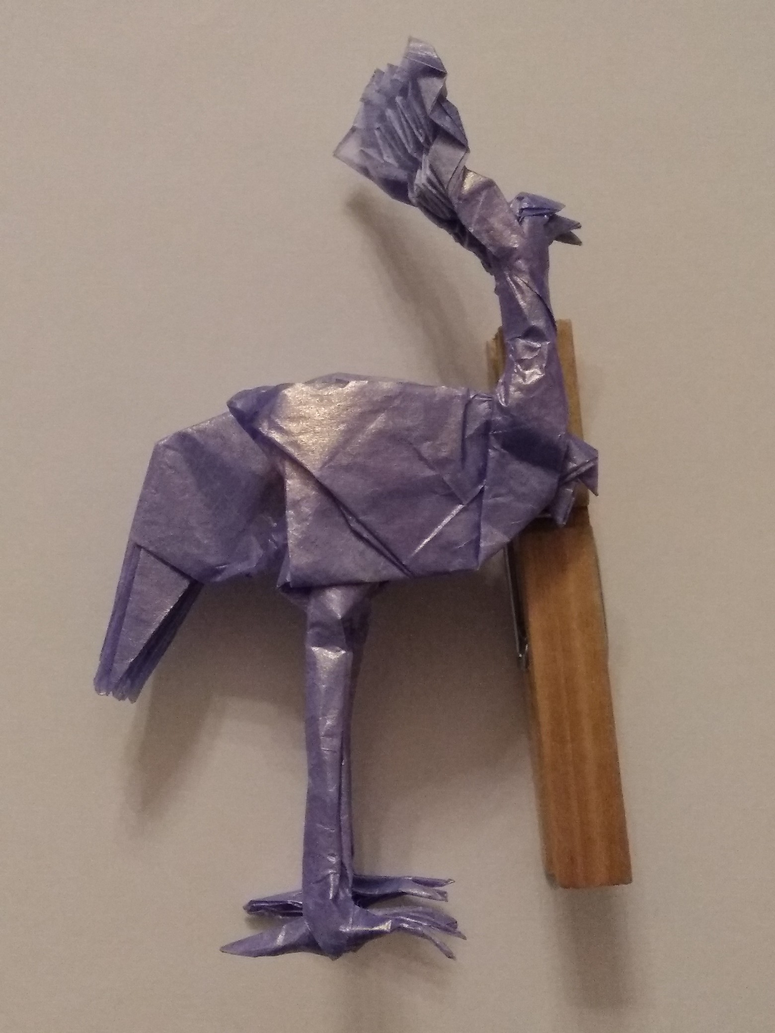 Crowned Crane (CPC68) Reference Lines – Caged Scorpion Origami